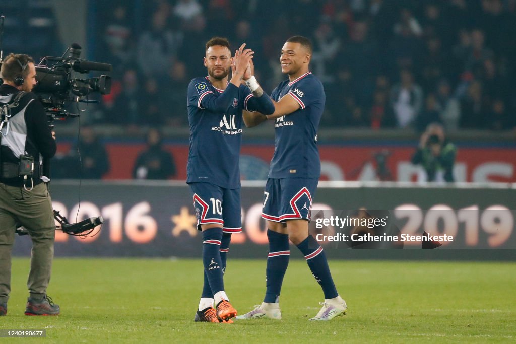 Neymar Jr Of Paris Saint Germain And Kylian Mbappe Of Paris News