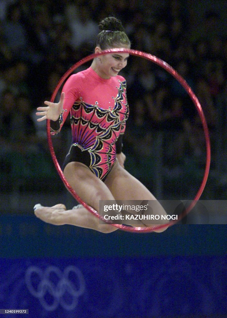Russias Alina Kabaeva Performs In The Womens Individual All Round