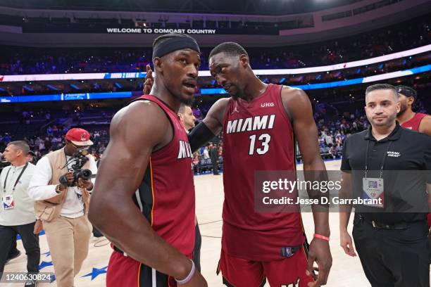 Jimmy Butler And Bam Adebayo Photos and Premium High Res Pictures ... Jimmy Butler And Bam Adebayo Photos and Premium High Res Pictures ...