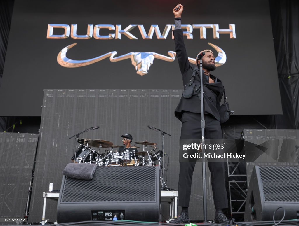 Duckwrth Performs During The Forecastle Music Festival At Waterfront