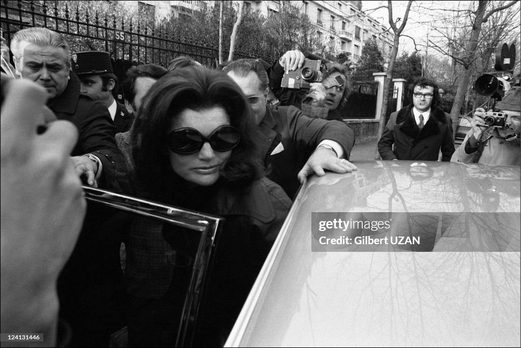 Death Of Aristote Onassis In Paris France On March 18 1975 Jackie News Photo Getty Images