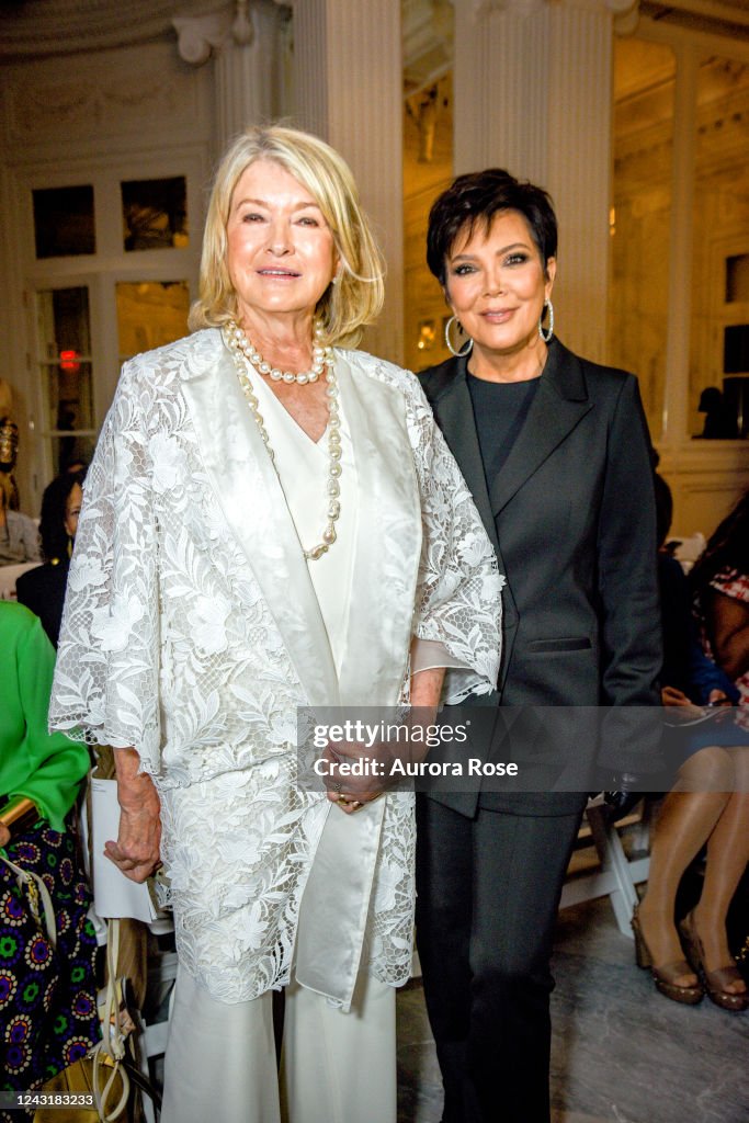 Martha Stewart Kris Jenner At The Dennis Basso Spring 2023 Ready To News Photo Getty Images