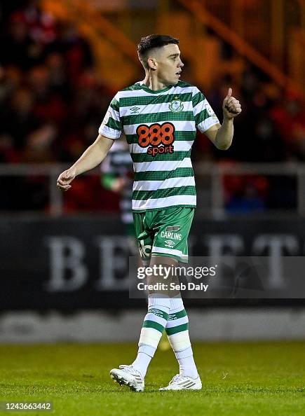 Sligo , Ireland - 1 October 2022; Gary O'Neill of Shamrock Rovers ... Sligo , Ireland - 1 October 2022; Gary O'Neill of Shamrock Rovers ...