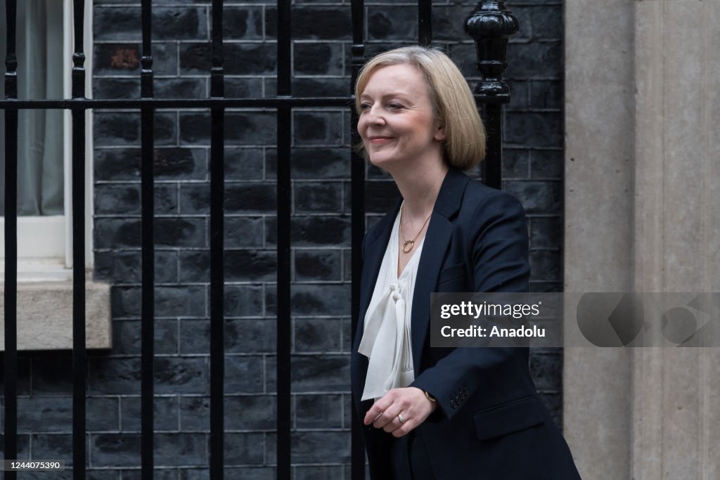 British Prime Minister Liz Truss departs 10 Downing Street for the ... British Prime Minister Liz Truss departs 10 Downing Street for the ...