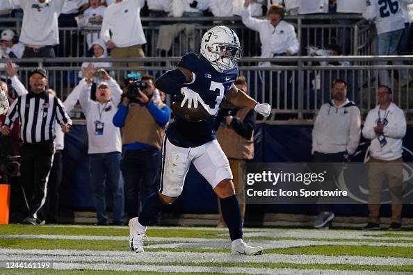 Penn State Nittany Lions Wide Receiver Parker Washington Reacts To News Photo Getty Images
