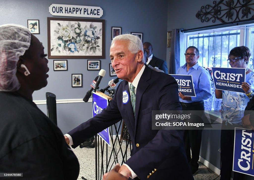 Representative Charlie Crist The Democratic Gubernatorial Candidate
