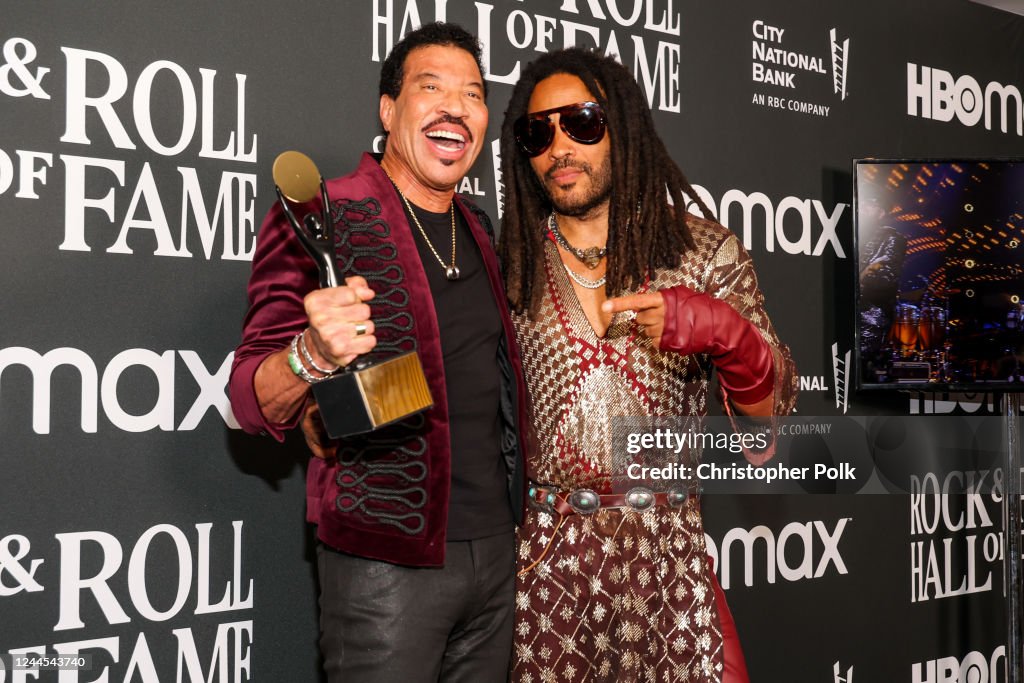 Lionel Richie and Lenny Kravitz at the 2022 Rock & Roll Hall of Fame ... Lionel Richie and Lenny Kravitz at the 2022 Rock & Roll Hall of Fame ...