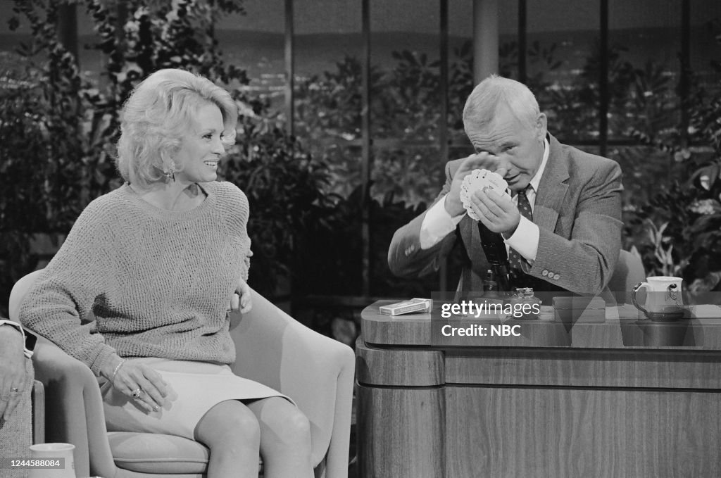 Actress Angie Dickinson During An Interview With Host Johnny Carson News Photo Getty Images