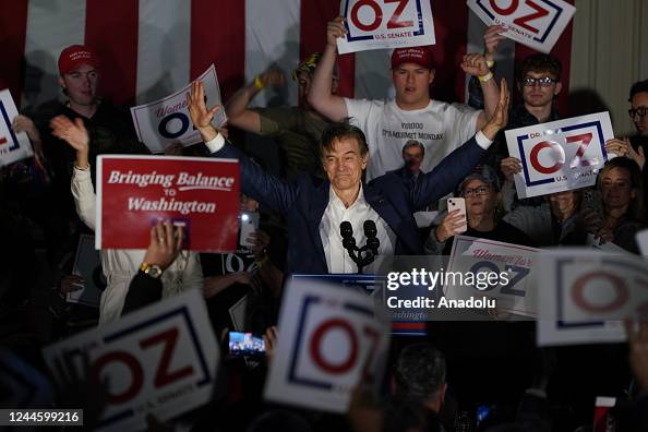 Pennsylvania Republican U S Senate Candidate Dr Mehmet Oz Speaks At