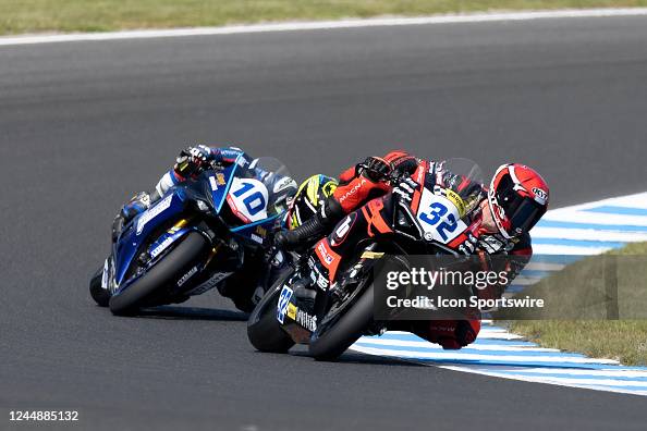 Oliver Bayliss of Australia on the Barni Spark Racing Team Ducati ... Oliver Bayliss of Australia on the Barni Spark Racing Team Ducati ...