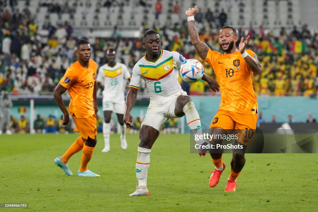 Al Thumama Stadium World Cup 2022 In Qatar Game Between Senegal And