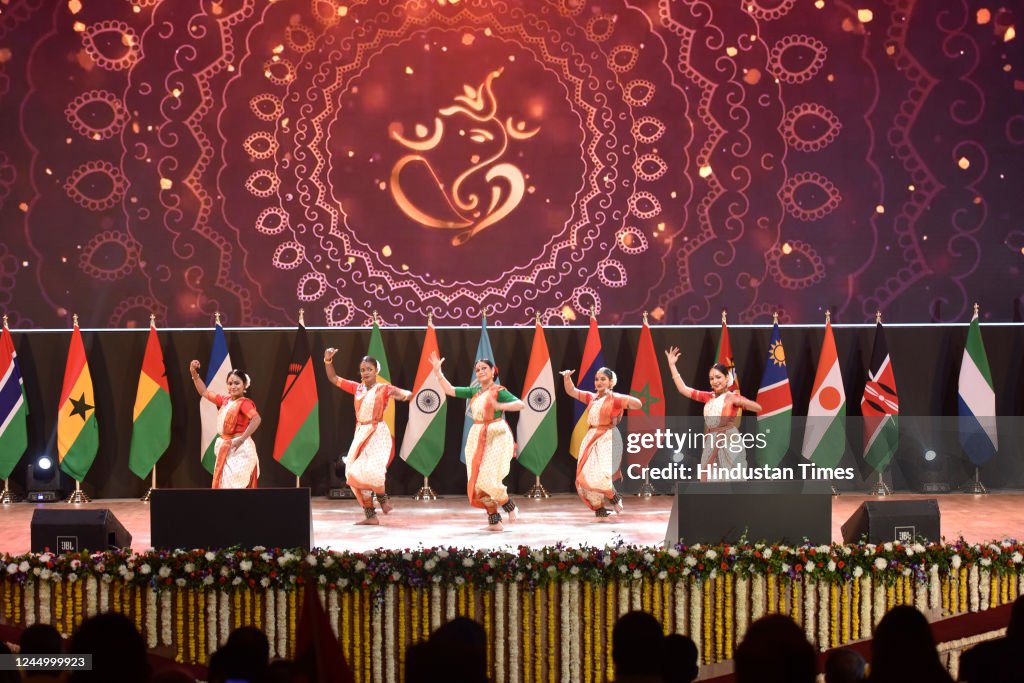 Artists Perform As Uttar Pradesh Chief Minister Yogi Adityanath News