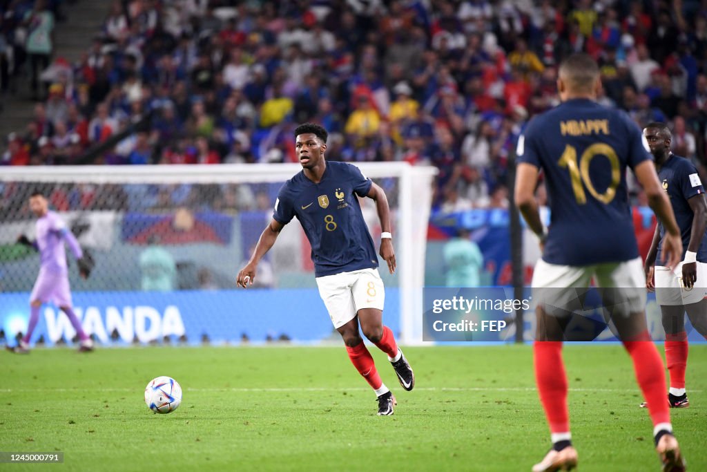 08 Aurelien Tchouameni During The Fifa World Cup 2022 Group D Match