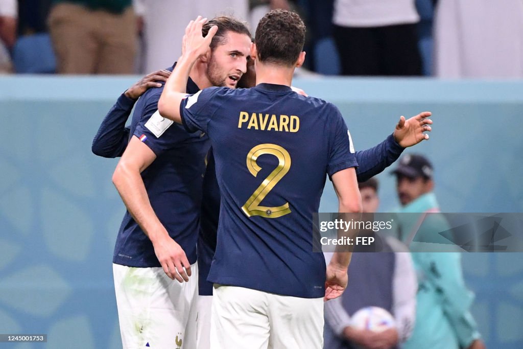 14 Adrien Rabiot During The Fifa World Cup 2022 Group D Match News