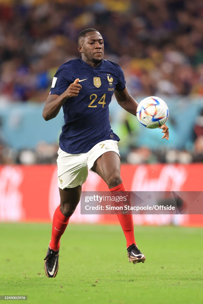 Ibrahima Konate Of France During The Fifa World Cup Qatar 2022 Group