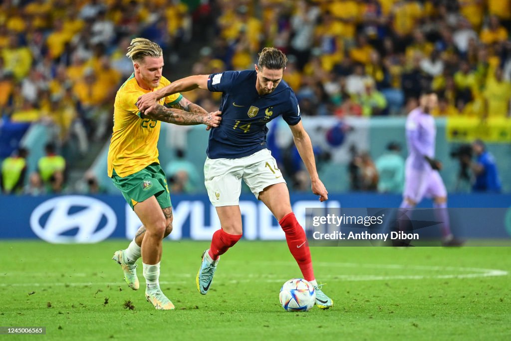 Adrien Rabiot Of France During The Fifa World Cup 2022 Group D Match
