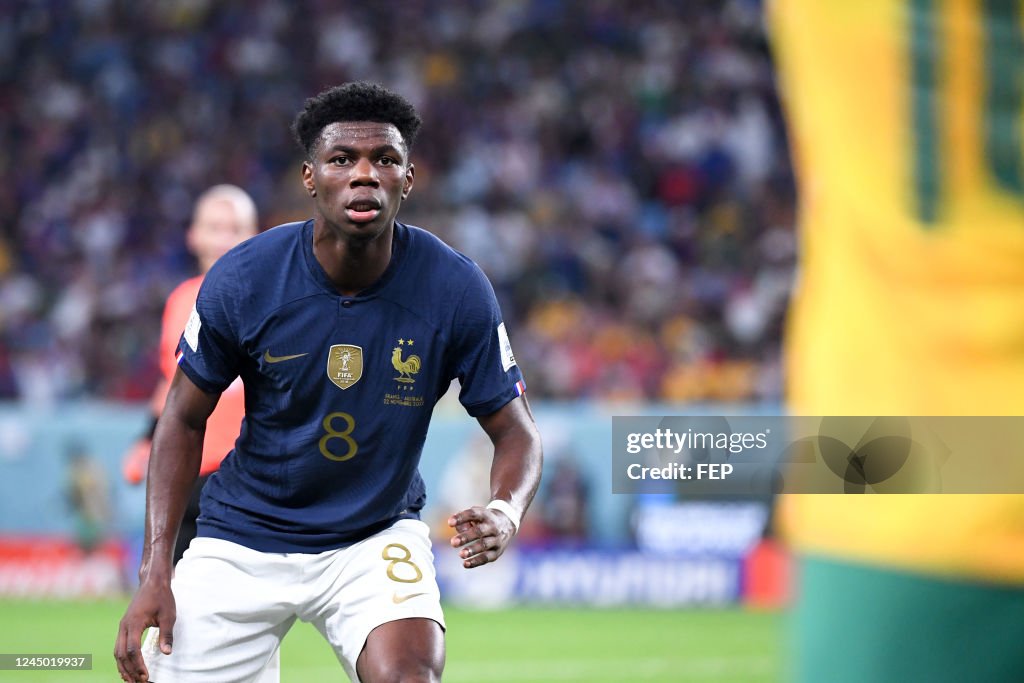 08 Aurelien Tchouameni During The Fifa World Cup 2022 Group D Match
