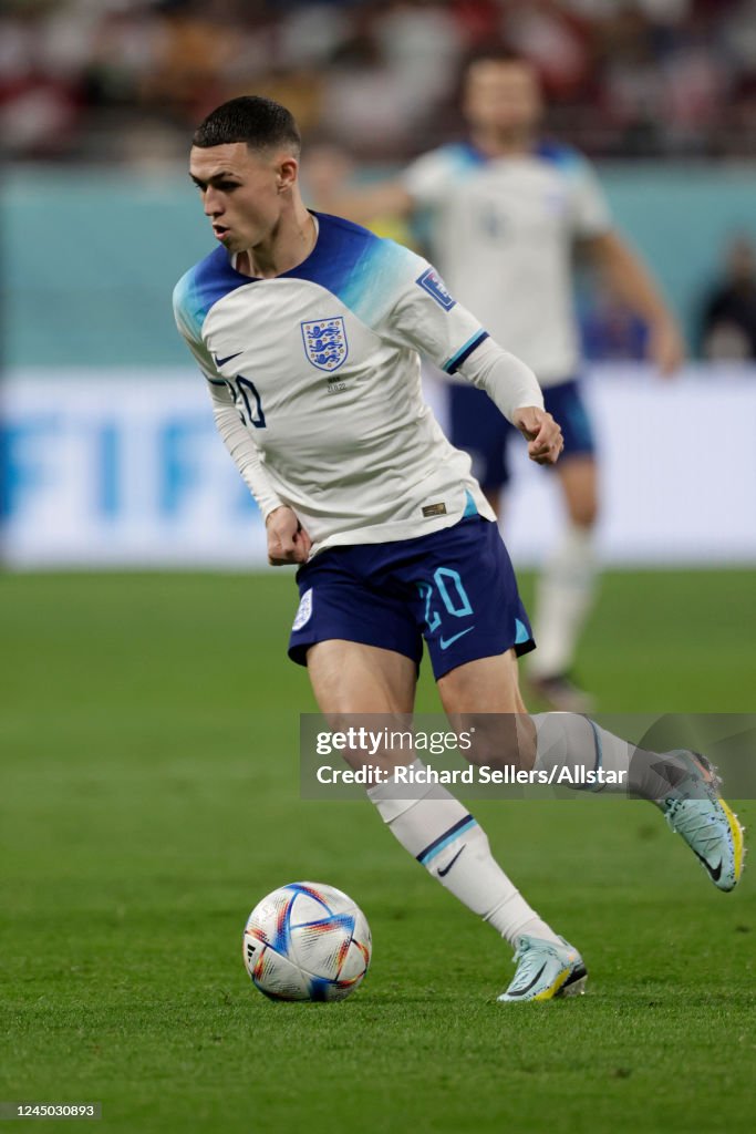 Phil Foden Of England During The Fifa World Cup Qatar 2022 Group B