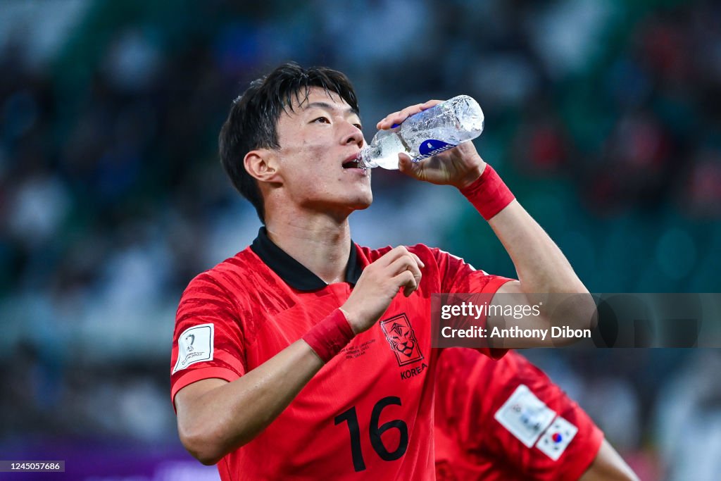 Uijo Hwang Of Korea Republic During The Fifa World Cup 2022 Group H