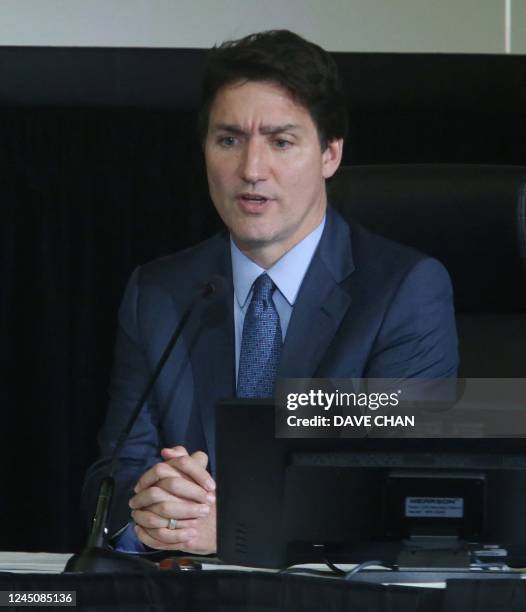 Trudeau Testimony Photos And Premium High Res Pictures Getty Images