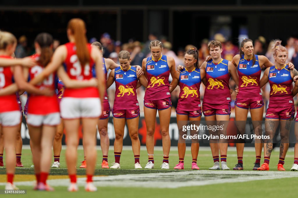 Players Lineup During The 2022 Aflw Season 7 Grand Final Match News