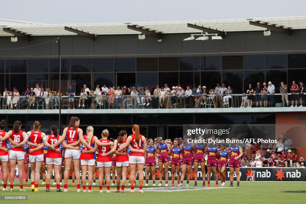 Players Lineup During The 2022 Aflw Season 7 Grand Final Match News