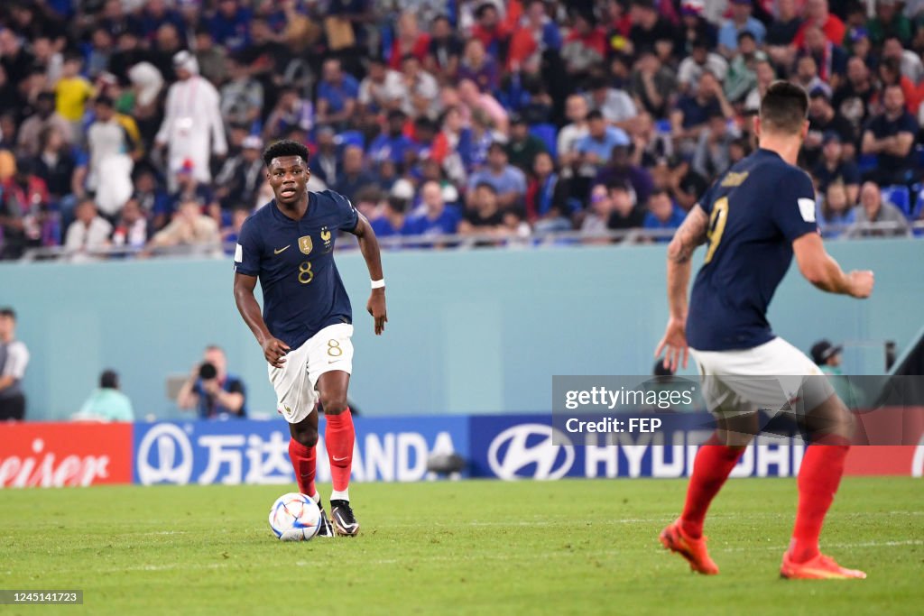08 Aurelien Tchouameni During The Fifa World Cup Group D Match News