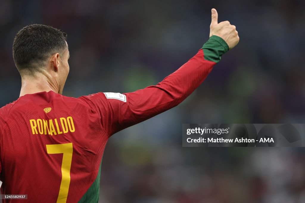 Cristiano Ronaldo Of Portugal During The Fifa World Cup Qatar 2022