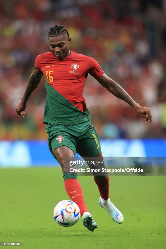 Rafael Leao Of Portugal During The Fifa World Cup Qatar 2022 Group H