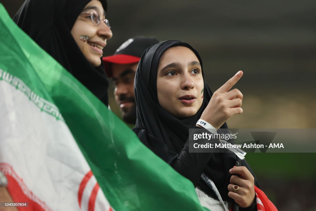 Female Fans Of Iran During The Fifa World Cup Qatar 2022 Group B