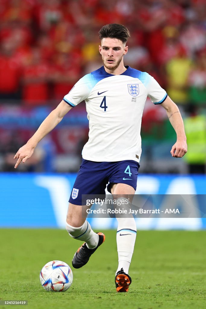 Declan Rice Of England During The Fifa World Cup Qatar 2022 Group B