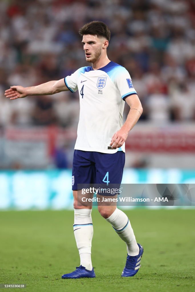 Declan Rice Of England During The Fifa World Cup Qatar 2022 Group B