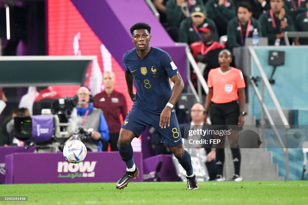 08 Aurelien Tchouameni During The Fifa World Cup 2022 Group D Match