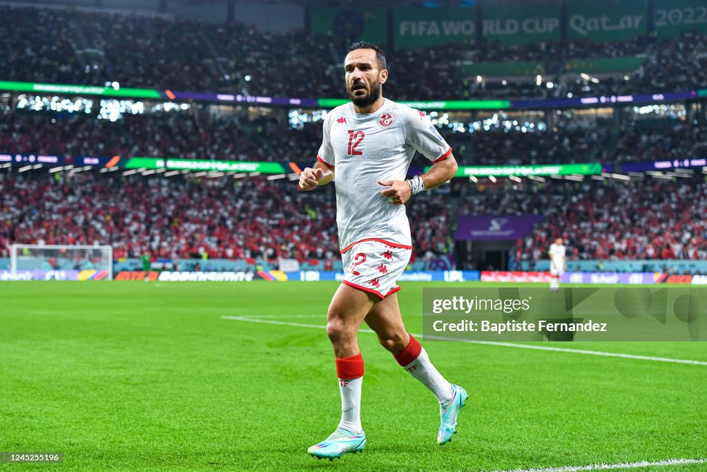 Ali Maaloul Of Tunisia During The Fifa World Cup Qatar 2022 Group D