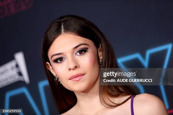 Us Actress Nicole Maines Arrive For The Special Screening Of Darby