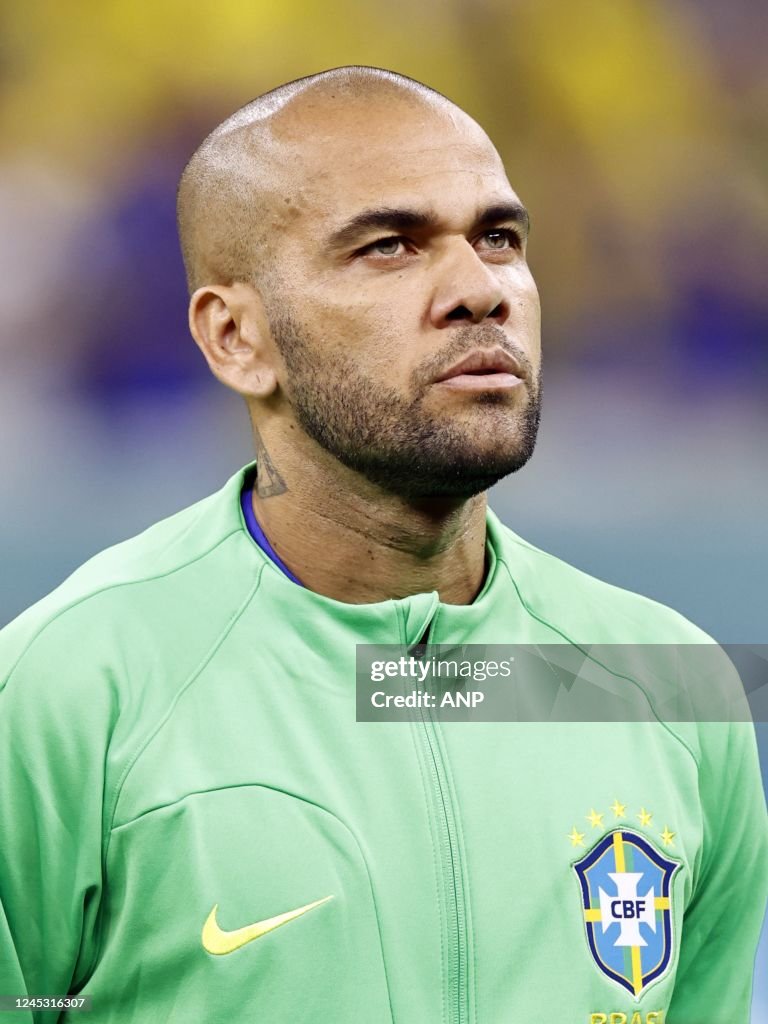City Dani Alves Of Brazil During The Fifa World Cup Qatar 2022