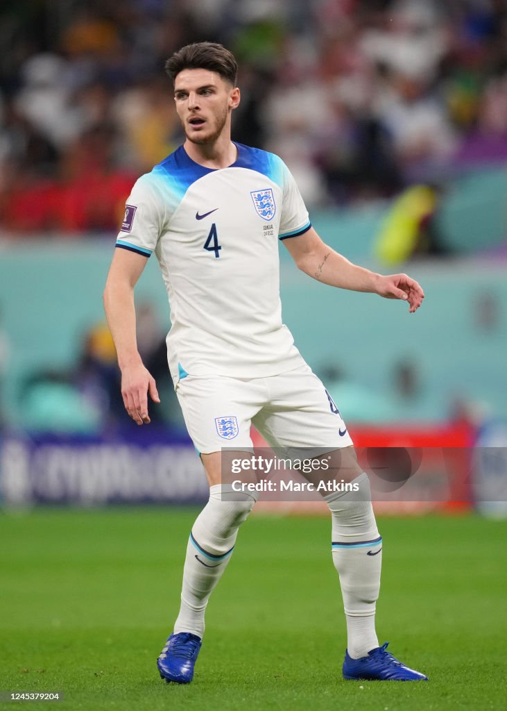 Declan Rice Of England During The Fifa World Cup Qatar 2022 Round Of