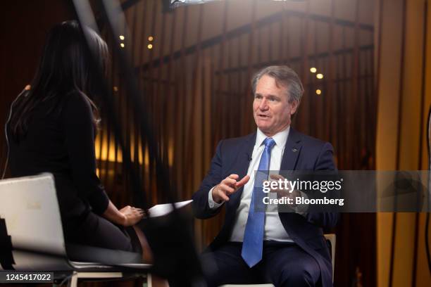 Bank Of America Ceo Brian T Moynihan Interview Photos And Premium High