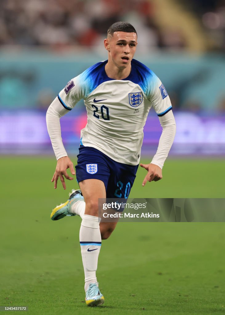 Phil Foden Of England During The Fifa World Cup Qatar 2022 Group B