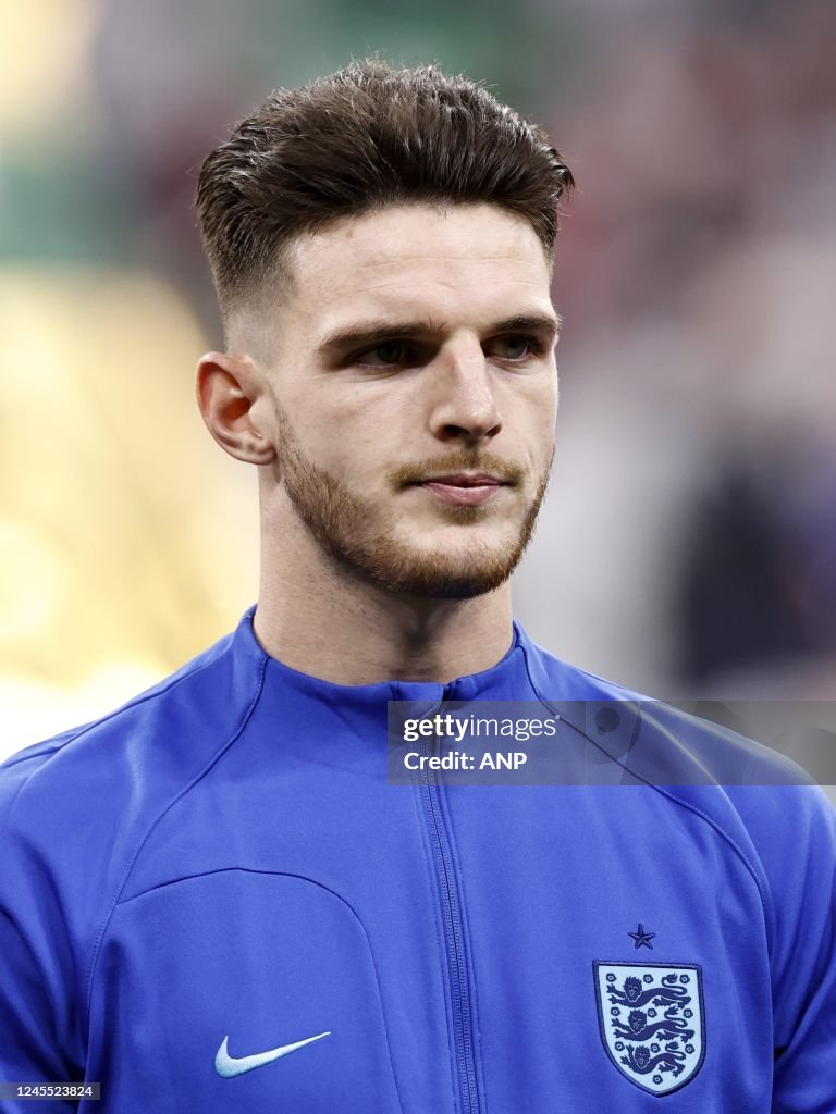 Al Khor Declan Rice Of England During The Fifa World Cup Qatar 2022