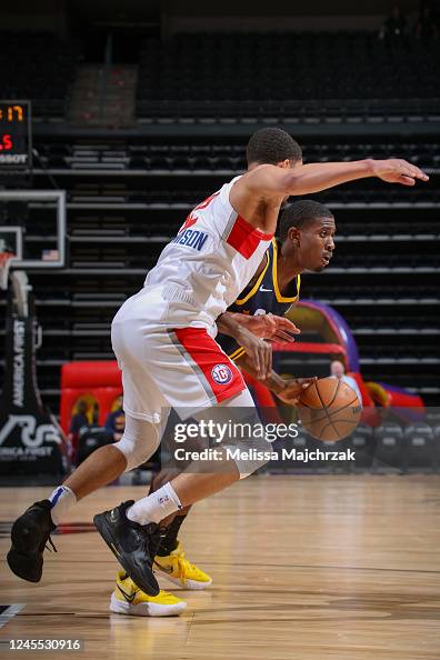 Isaiah Miller Of The Salt Lake City Stars Drives Against Lucas News