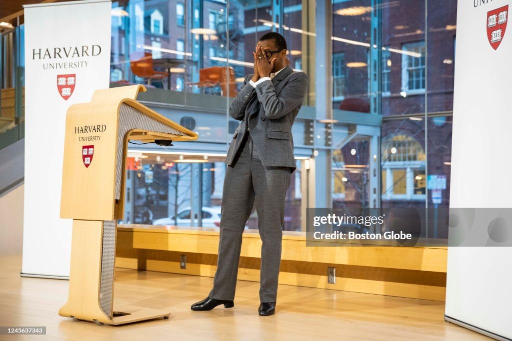Claudine Gay Speaks To The Crowd After Being Named Harvard News
