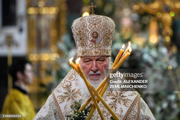 2 504 Patriarch Kirill I Of Moscow Photos And High Res Pictures Getty