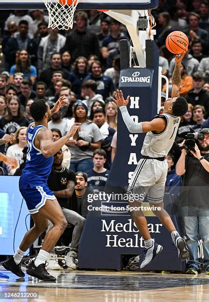 Georgetown Hoyas guard Primo Spears in action against Seton Hall ... Georgetown Hoyas guard Primo Spears in action against Seton Hall ...