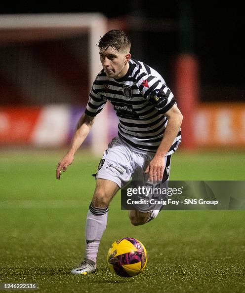 Aaron Healy in action for Queen's Park during an SPFL Trust Trophy ... Aaron Healy in action for Queen's Park during an SPFL Trust Trophy ...