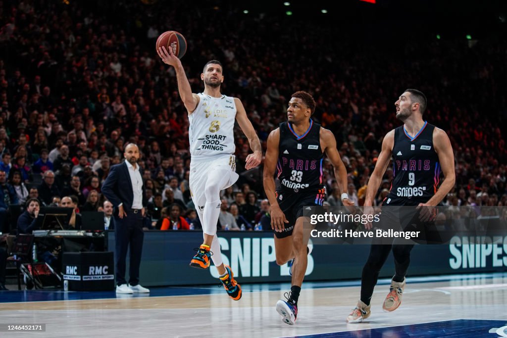 Antoine DIOT of ASVEL during the Betclic Elite match between Paris ... Antoine DIOT of ASVEL during the Betclic Elite match between Paris ...