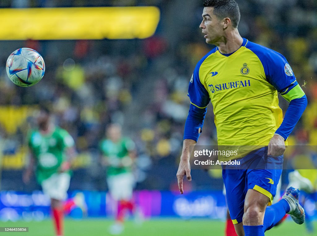 Cristiano Ronaldo Of Al Nassr In Action During The Saudi Pro League
