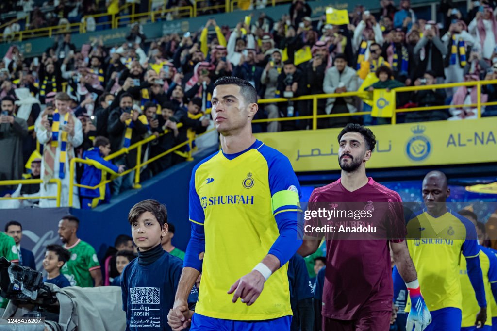Cristiano Ronaldo Of Al Nassr Is Seen Prior To The Saudi Pro League