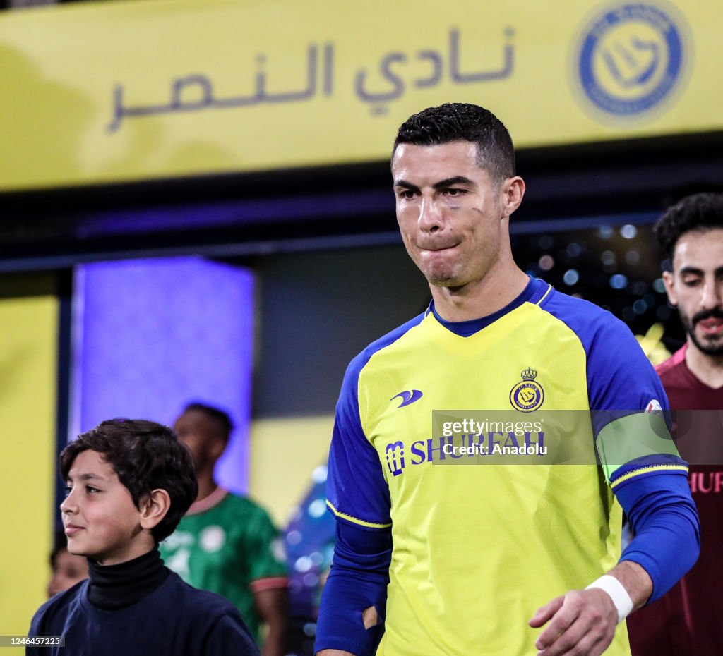 Cristiano Ronaldo Of Al Nassr Is Seen During The Saudi Pro League