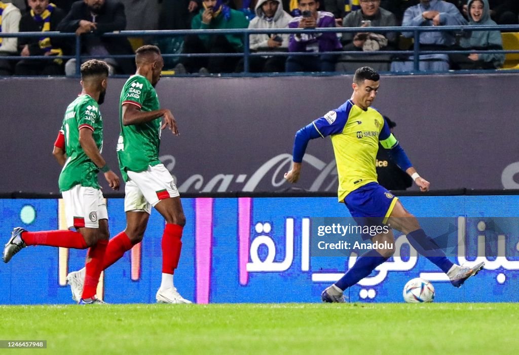 Cristiano Ronaldo Of Al Nassr In Action During The Saudi Pro League